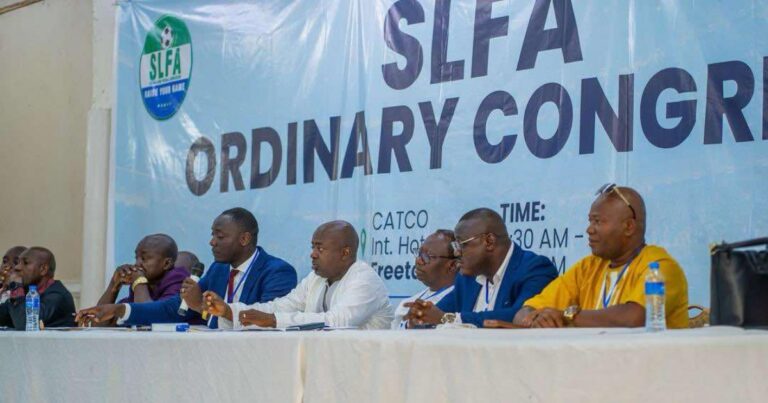 SLFA's Reconvened Ordinary Congress Concludes In Freetown